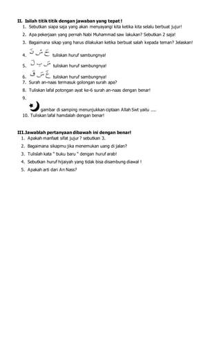Soal PTS PAI Smster 1 kls 1-6 TP 2019-2020.docx