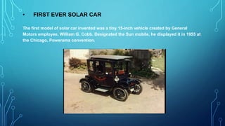Soalr car by | PPT