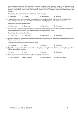 SOAL SAS BJW KELAS 7 Ganjil 2023.doc
