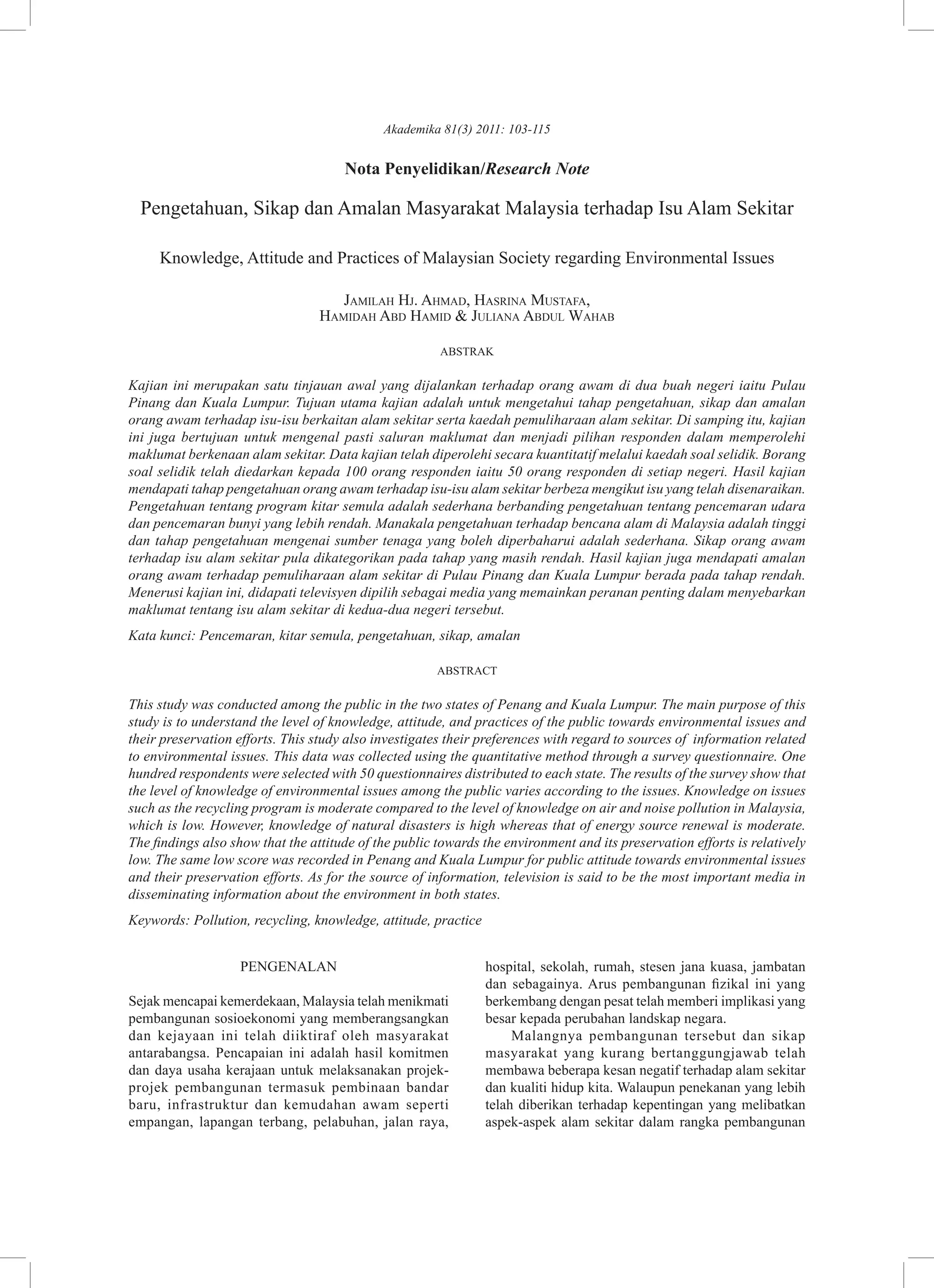 Soal selidik | PDF