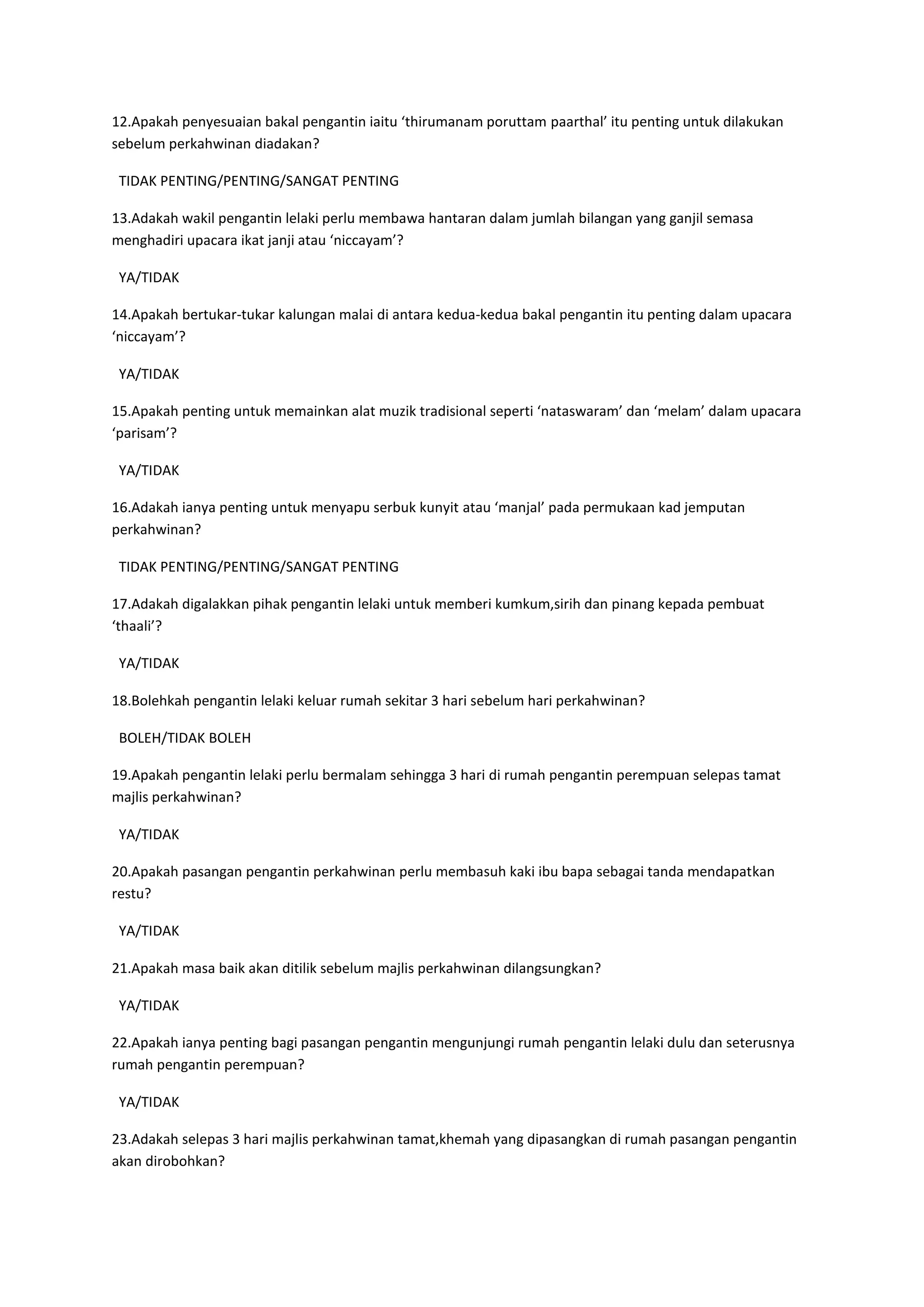 Contoh Set Soal Selidik Untuk Kerja Kursus Pengajian Am Penggal 2 (2015 ...