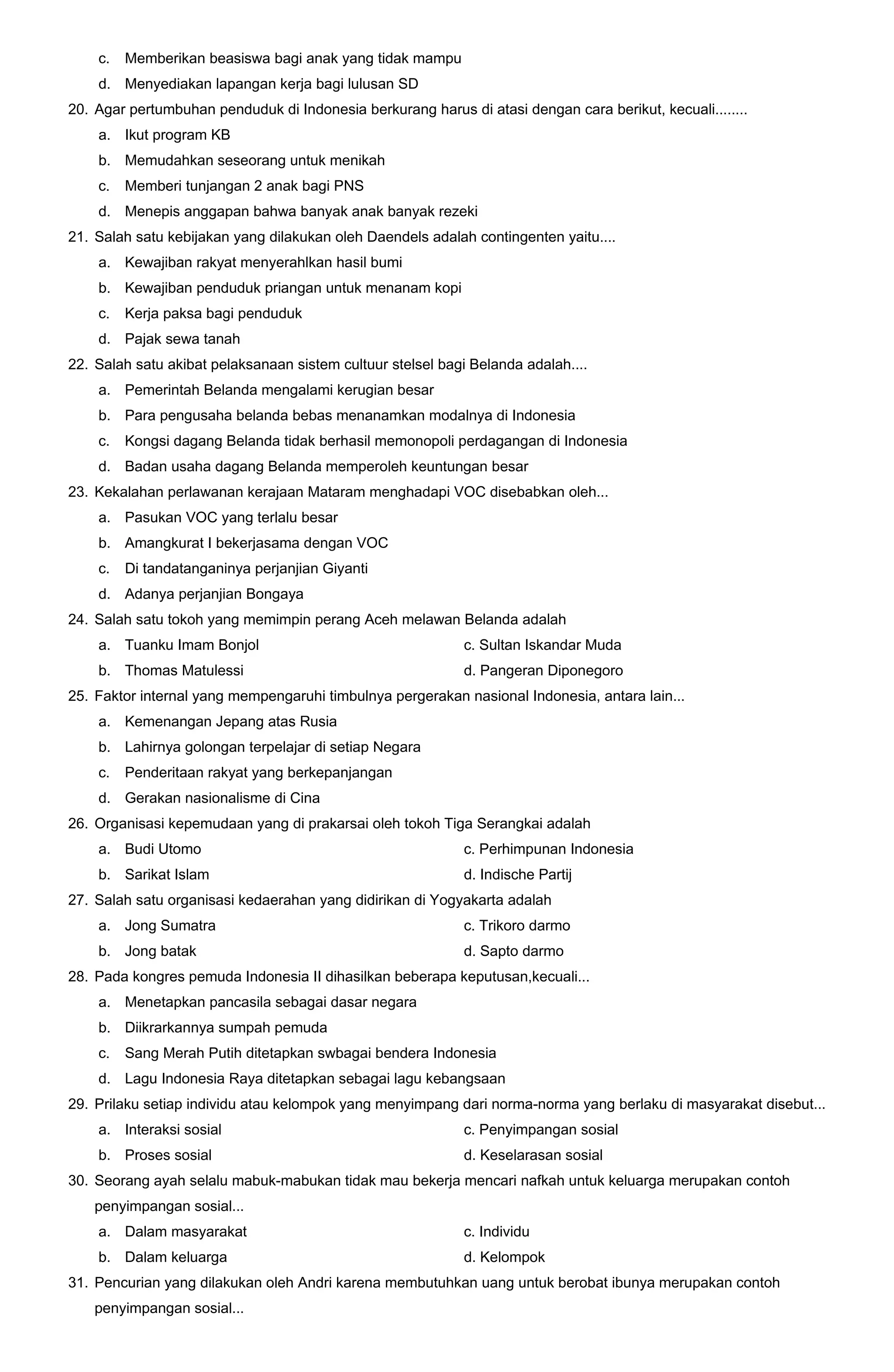 Soal semester gasal 10 | DOC