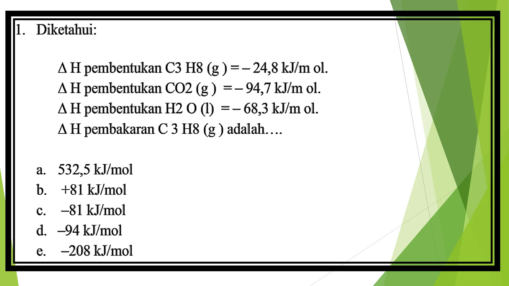 SOAL SOAL TERMOKIMIA 2023 KELAS XI IPA.pptx