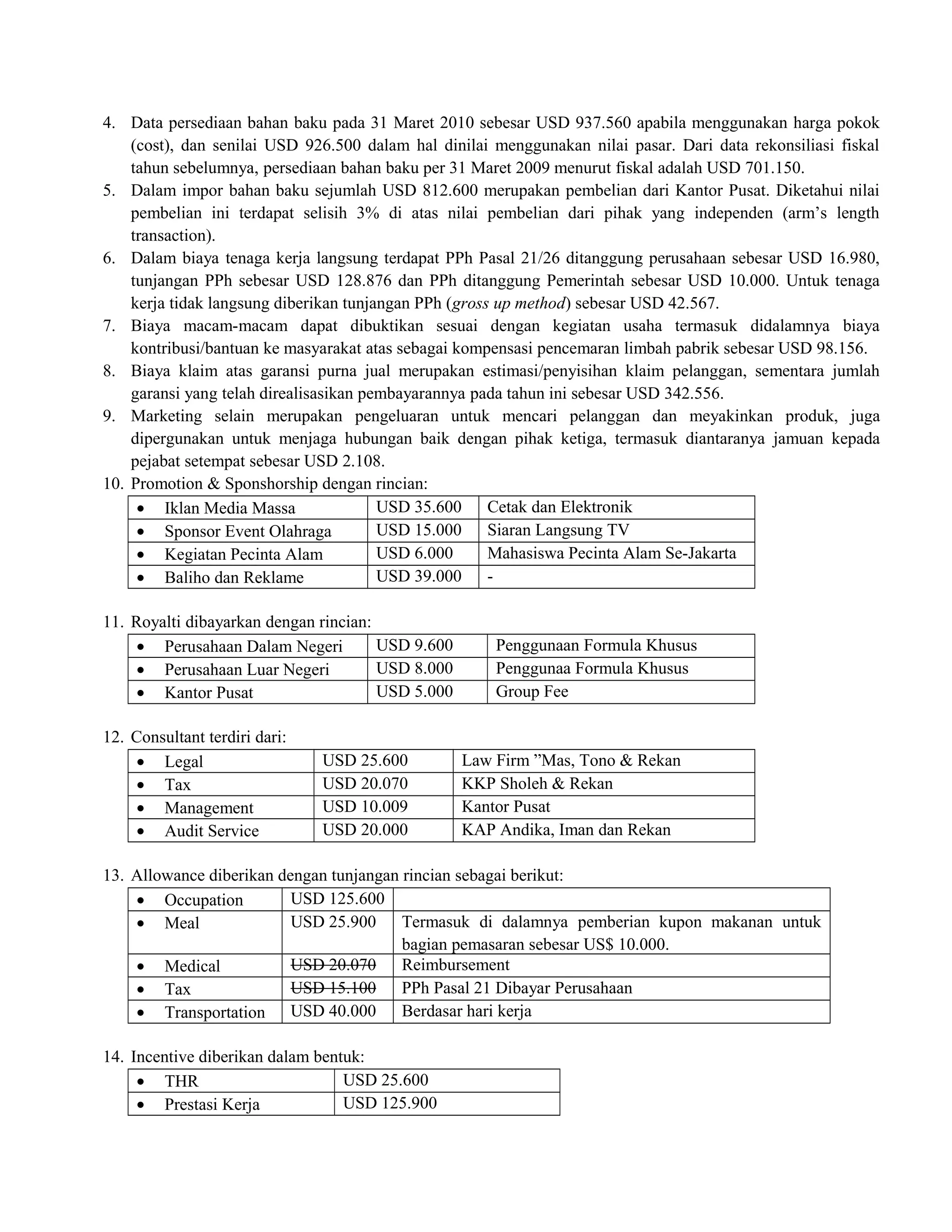 Soal spt tahunan p ph badan 1770 $ | DOC
