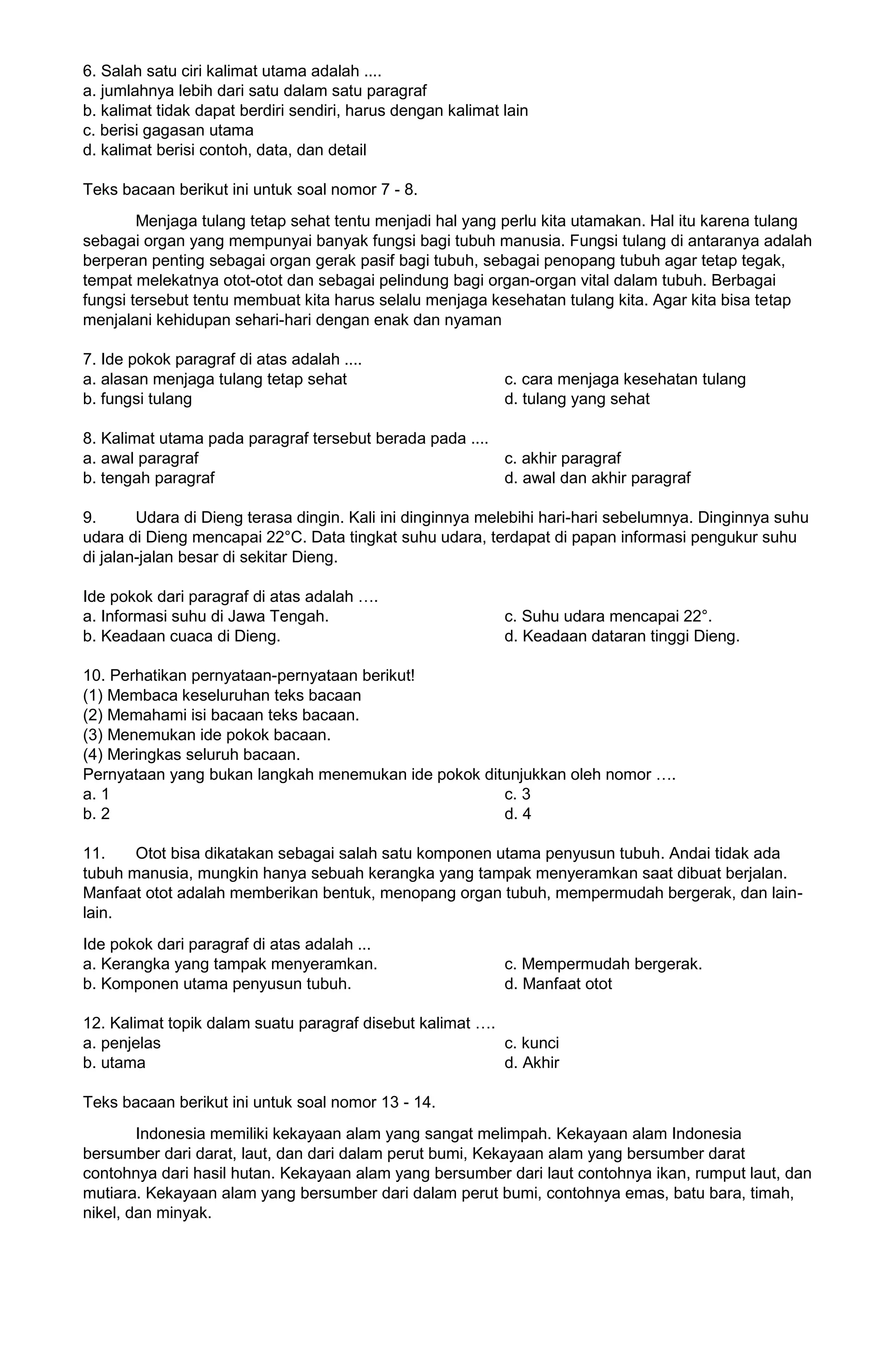 Soal Tematik Kelas 5 Tema 1 Mapel Bahasa Indonesia.pdf