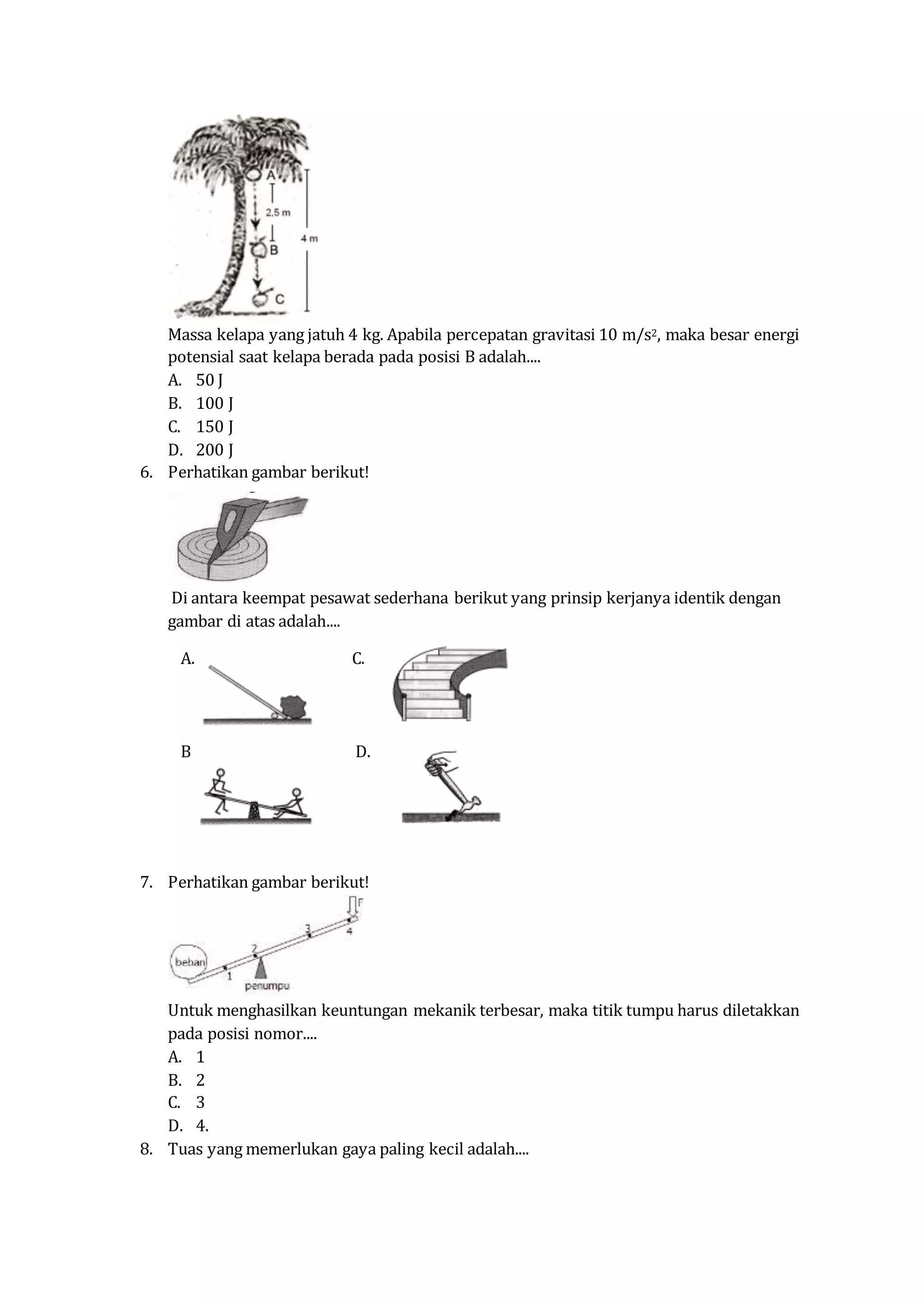 Soal fisika smp | PDF
