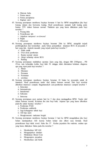 Soal try out | DOCX