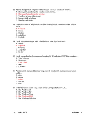 Soal tryoutjadiakunci | PDF