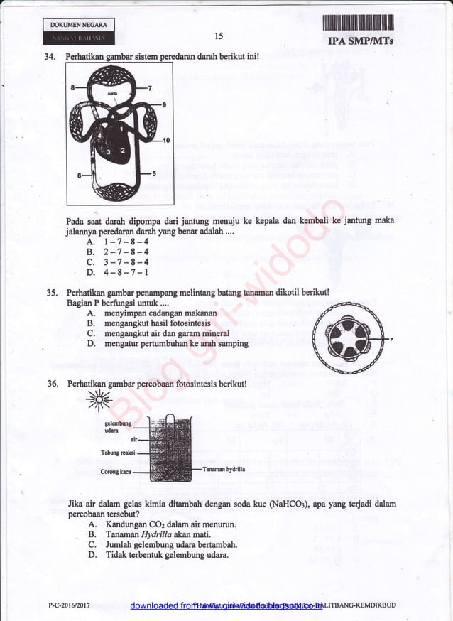 Soal uas ipa kelas 9 semester | PDF