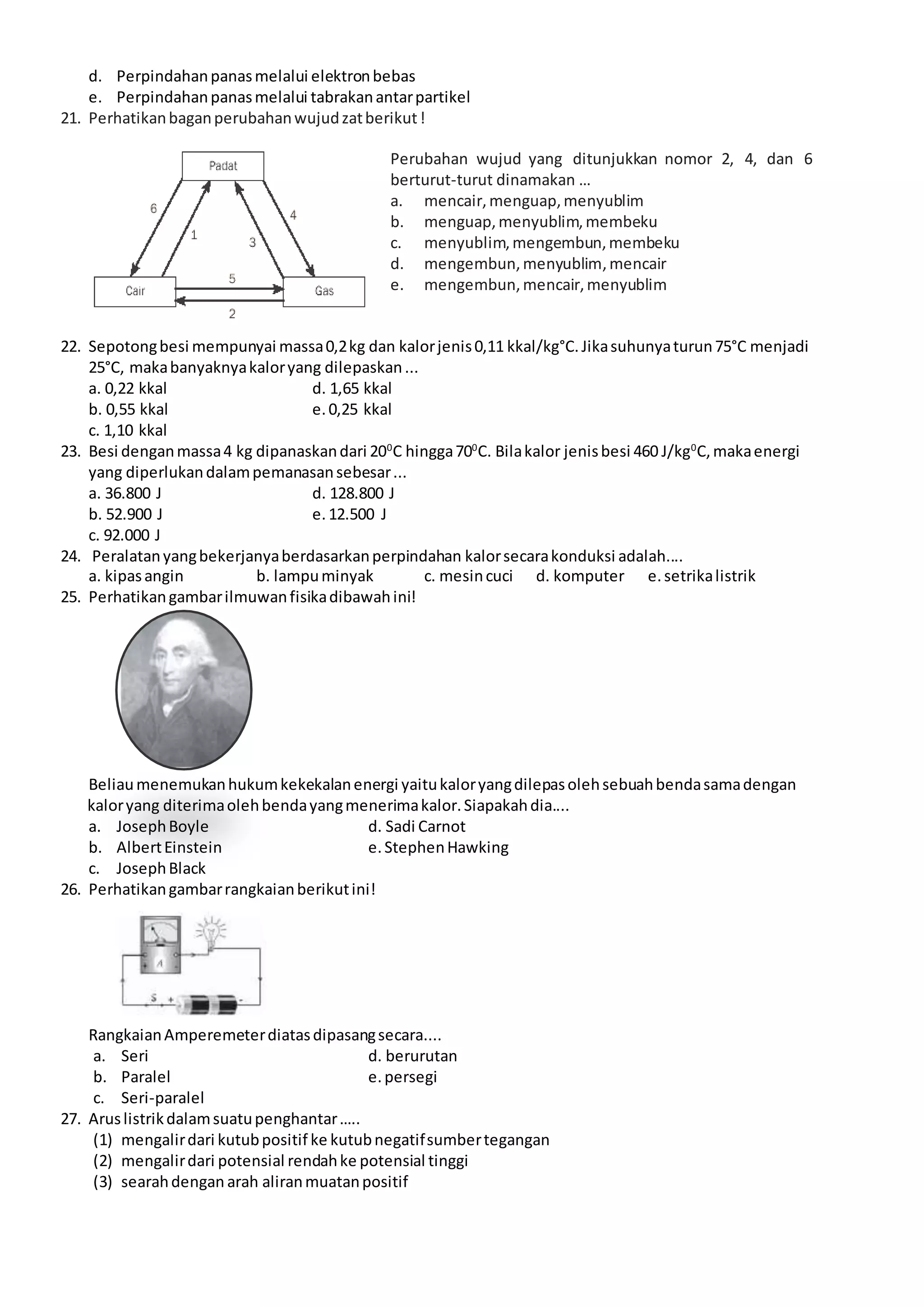 Soal uas fisika kelas x semester genap tahun 2014 | DOCX