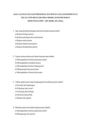 SOAL UAS MATA KULIAH FALSAFAH DAN TEORI KEPERWATAN.docx