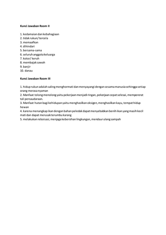 Soal uas pkn kelas 2 semester 1 | DOC