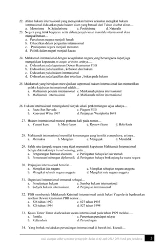 Soal uas pkn xi.2 | DOCX