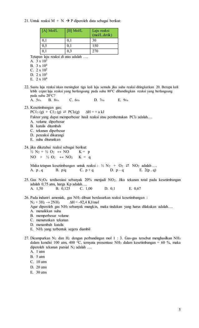 Soal uas smt ganjil kls xi 2016 2017 | PDF