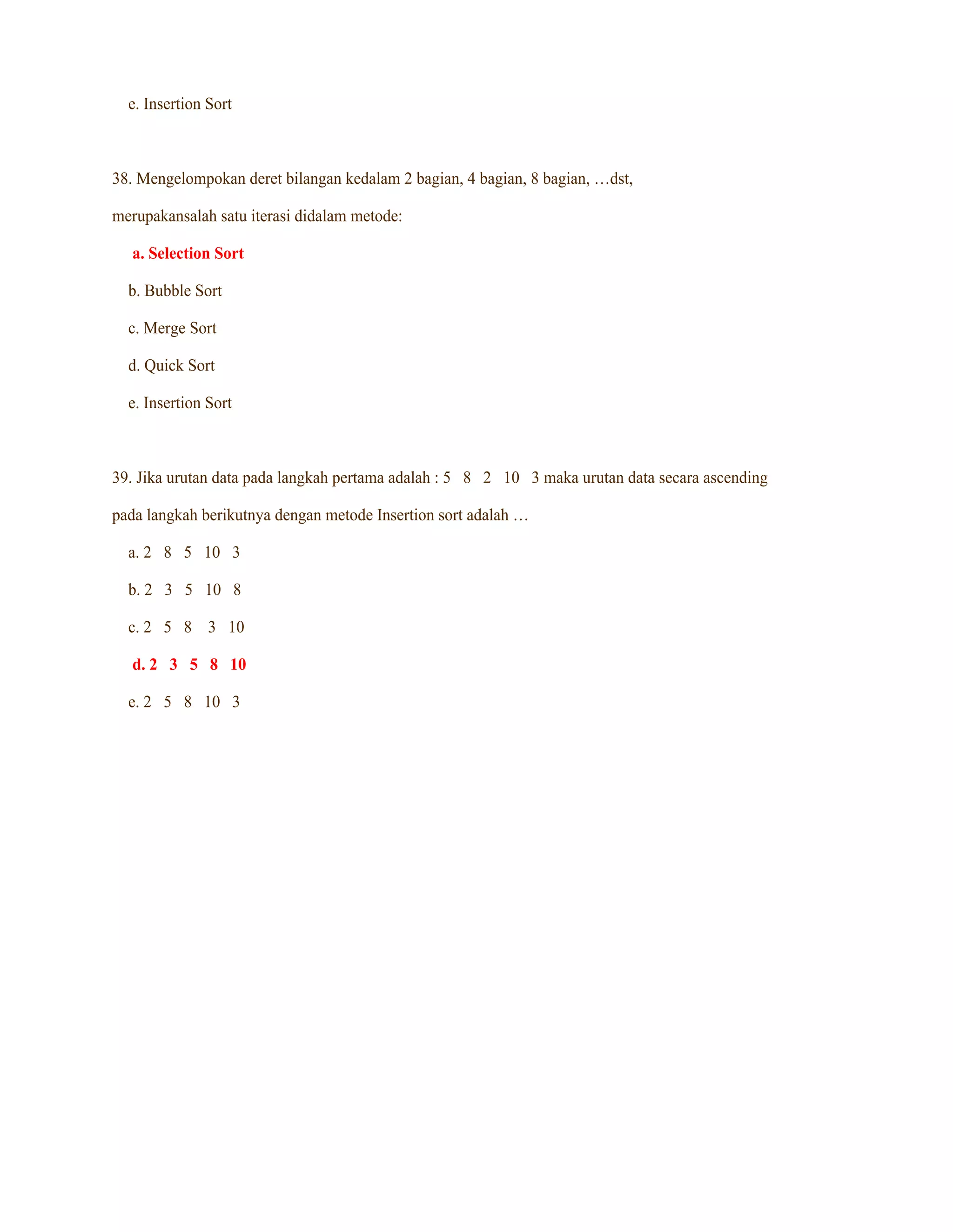 Soal uas struktur data | PDF