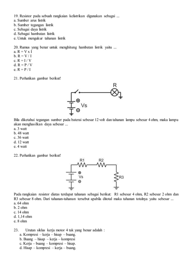 Soal uas tdo semester genap 2020 2021 | PDF