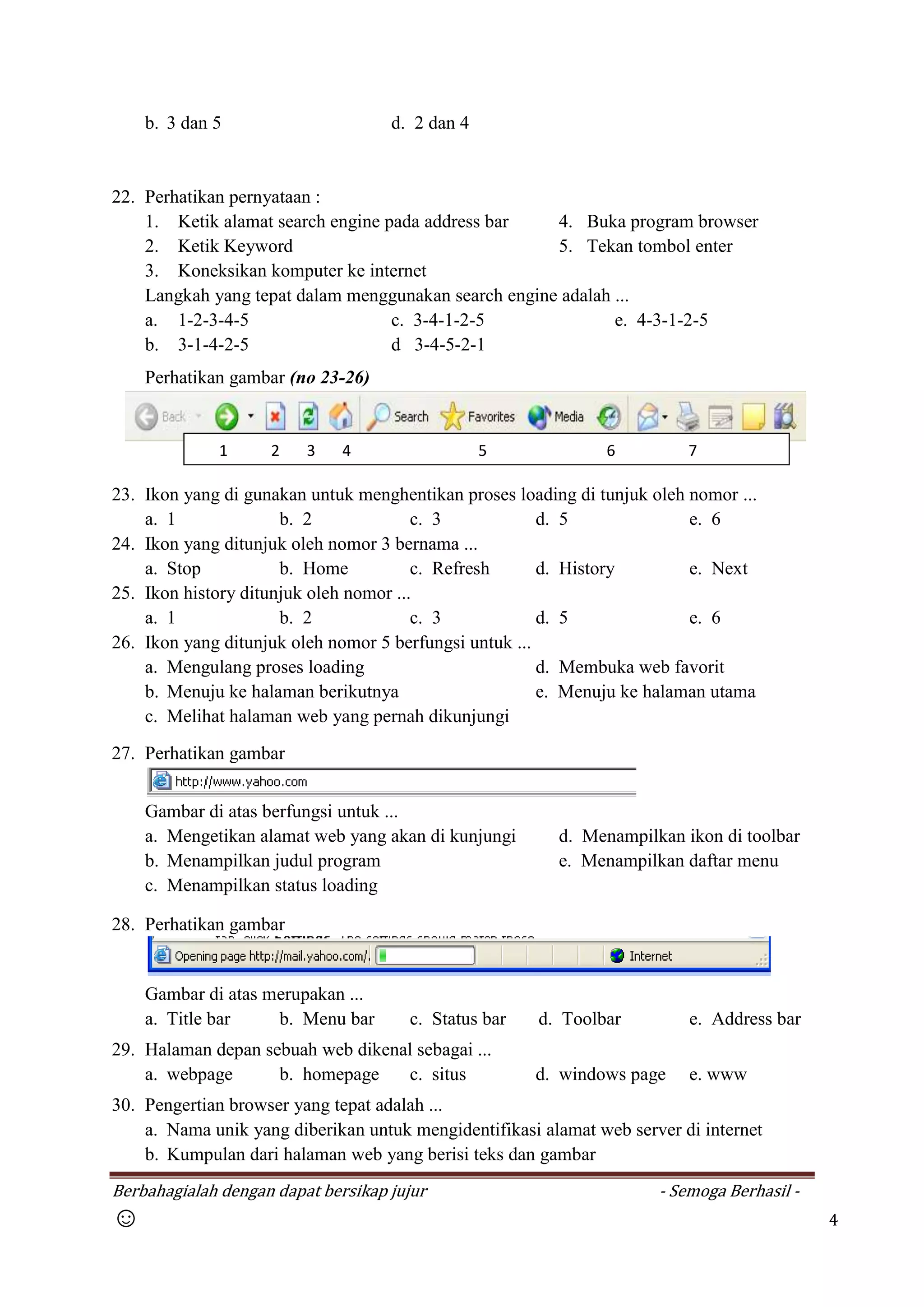 Soal uas tik kelas XI-S.Ganjil | DOCX