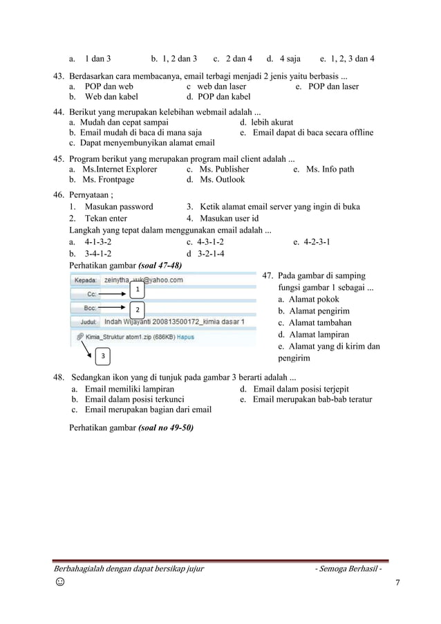 Soal uas tik kelas XI-S.Ganjil | DOCX