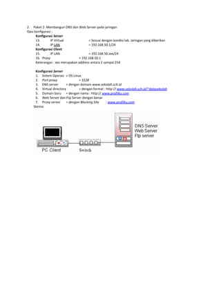 Soal ujian praktik kejuruan paket 1 3.doc