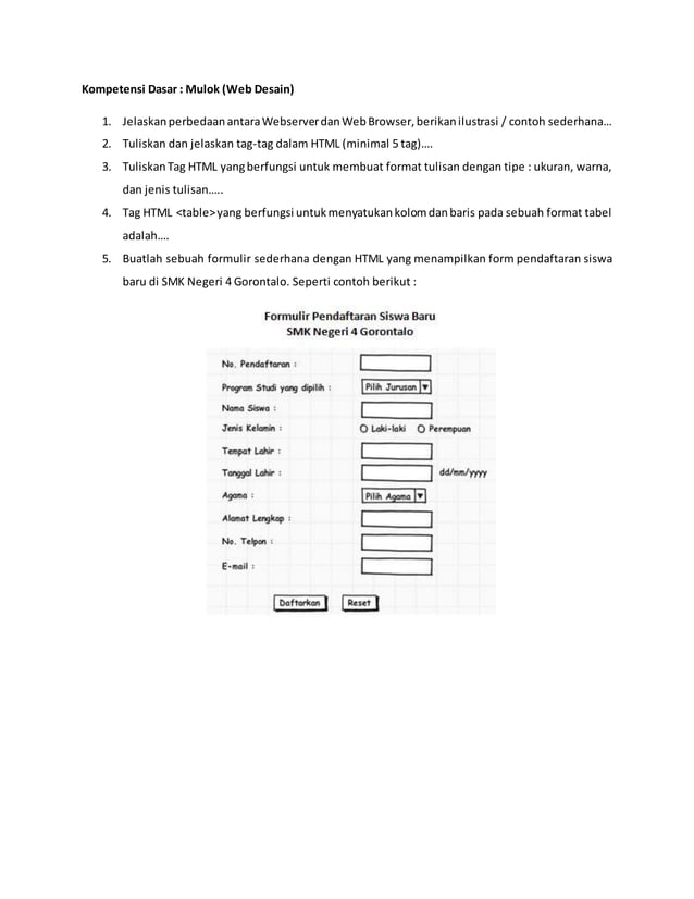 Soal ujian semester genap kelas xi | PDF Soal ujian semester genap kelas xi | PDF