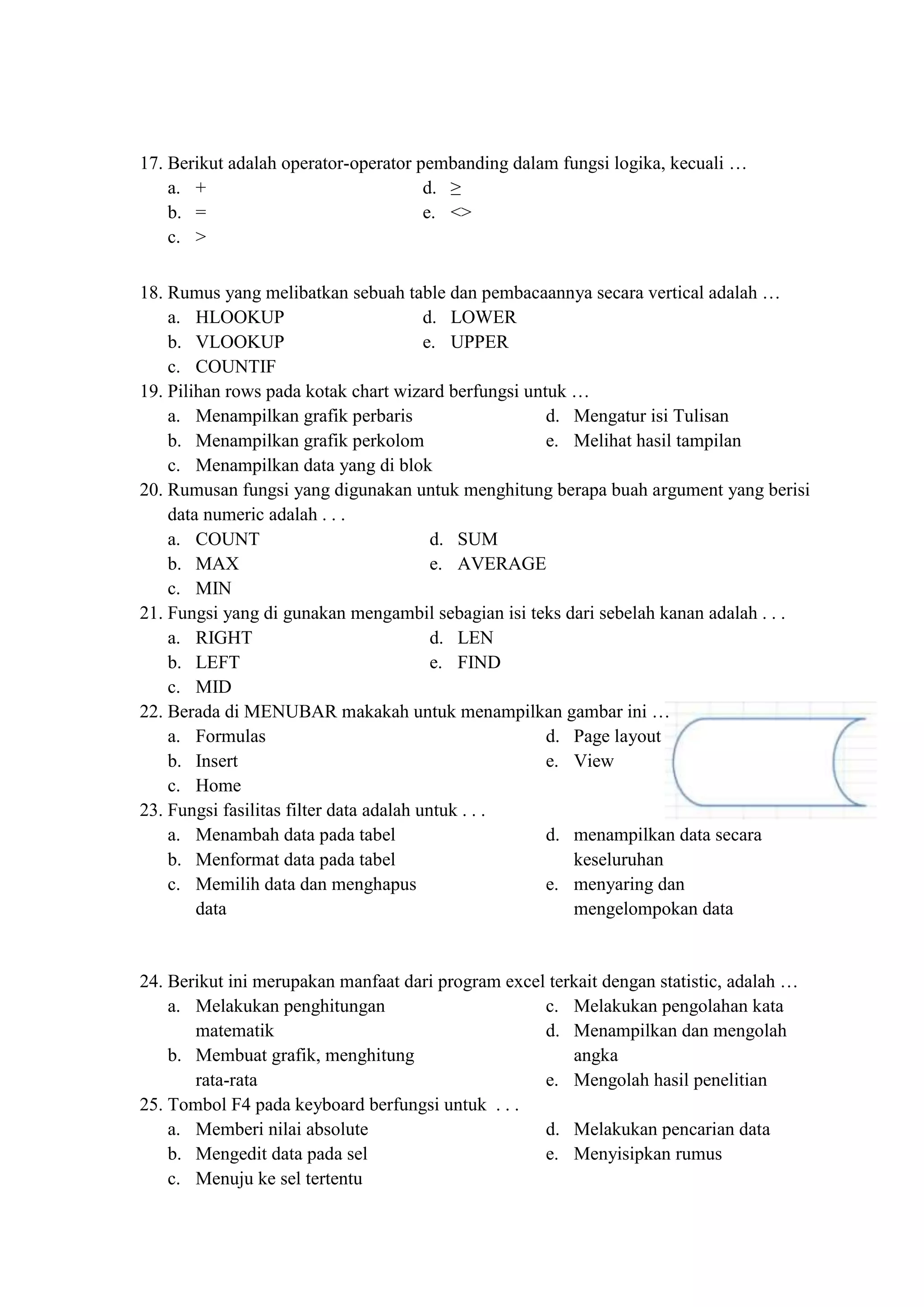 Soal ujian semester genap kelas x ristek | PDF Soal ujian semester genap kelas x ristek | PDF