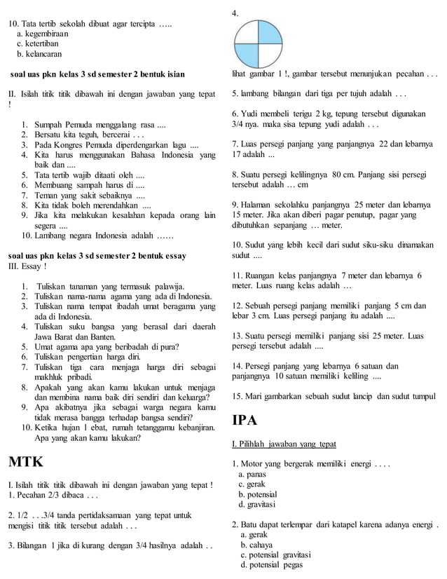 Soal ukk | PDF