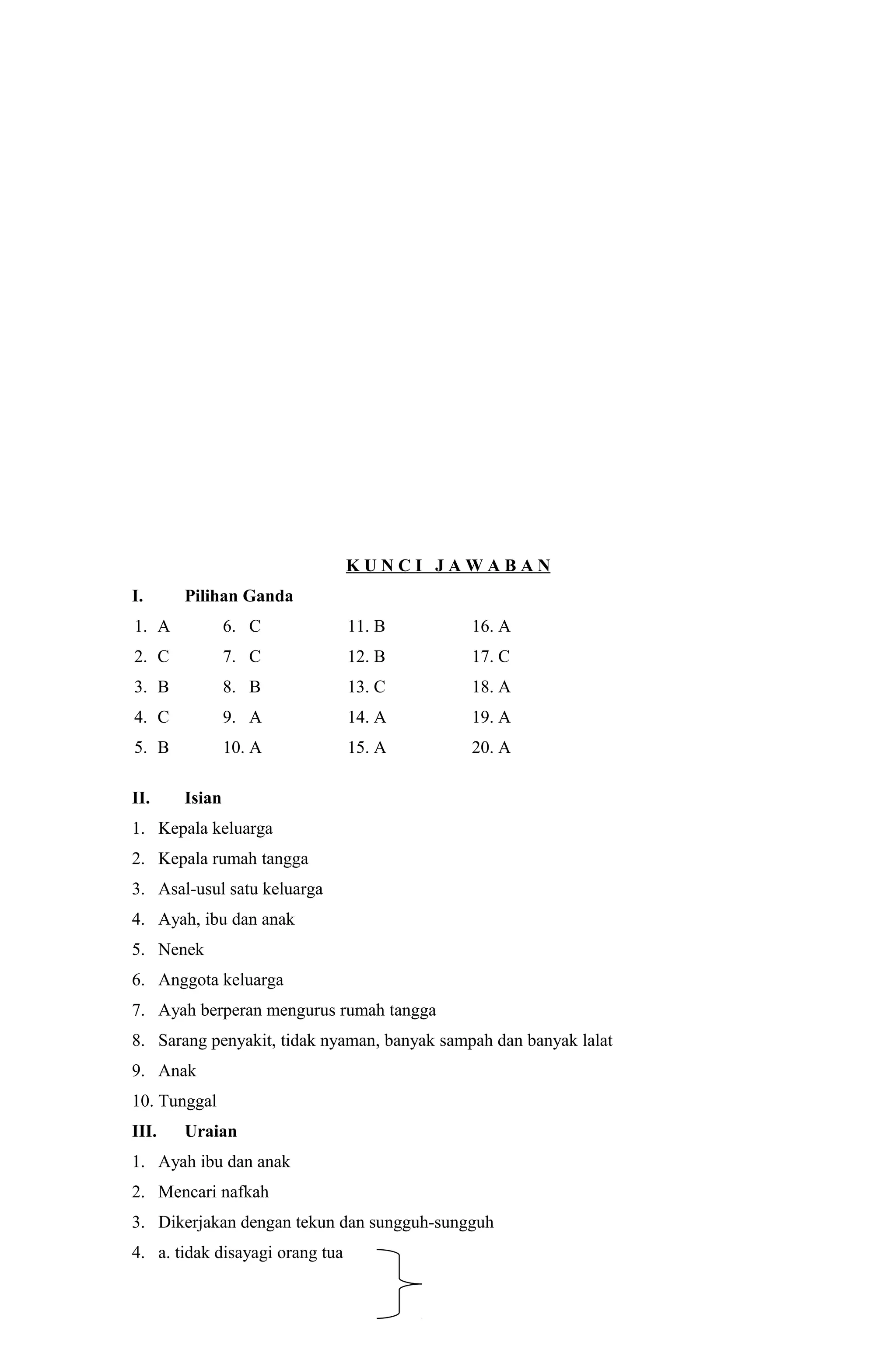Contoh-Soal UKK- ips kelas ii | DOC