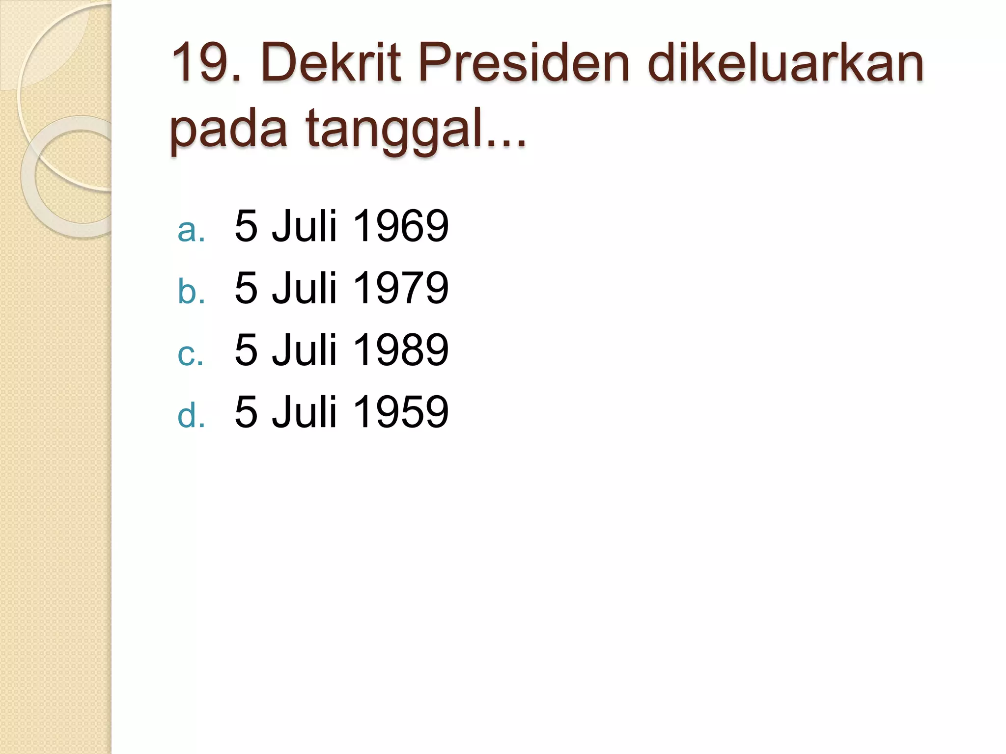 Soal ulangan | PPT