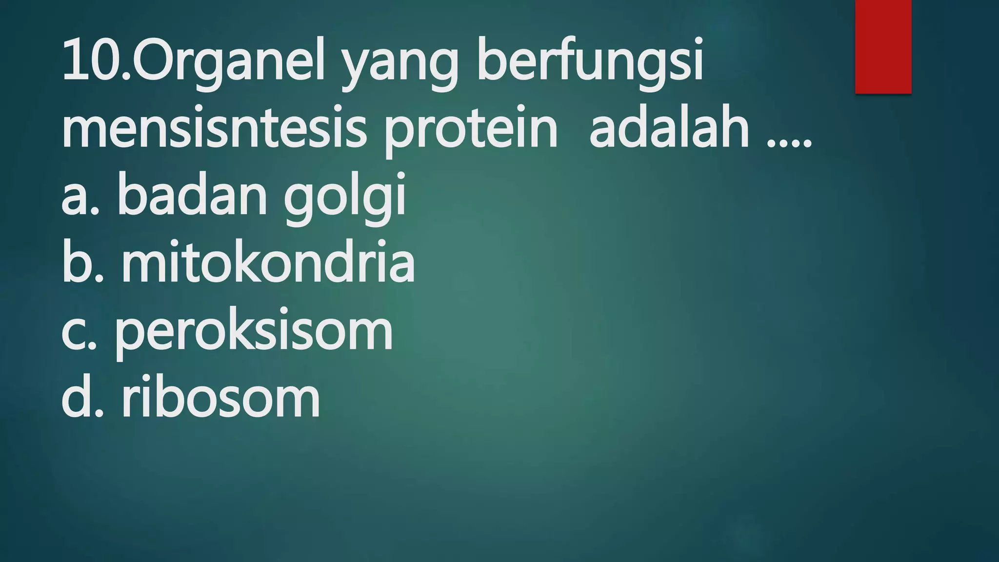 Soal ulangan harian 1 sel kelas xi mia kurikulum 2013 | PPTX