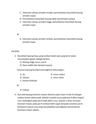 Soal un bio | DOCX