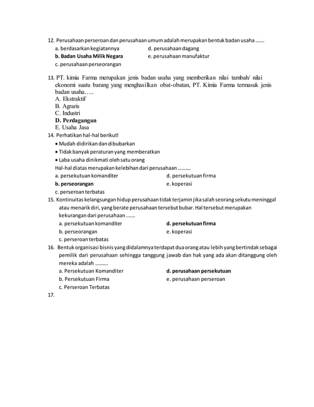 Soal usbn pengantar akuntansi 1819 | DOCX