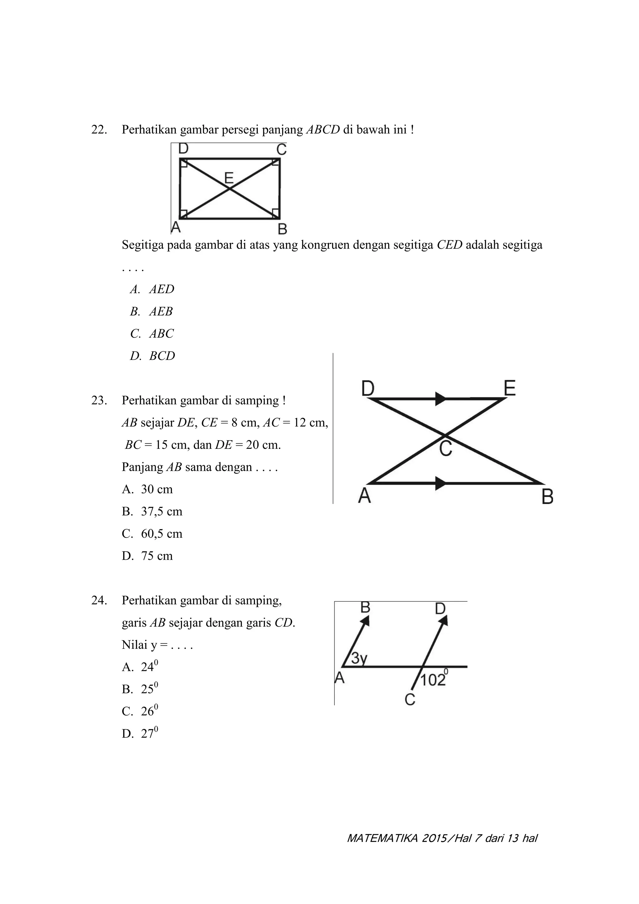 Soal utama | PDF