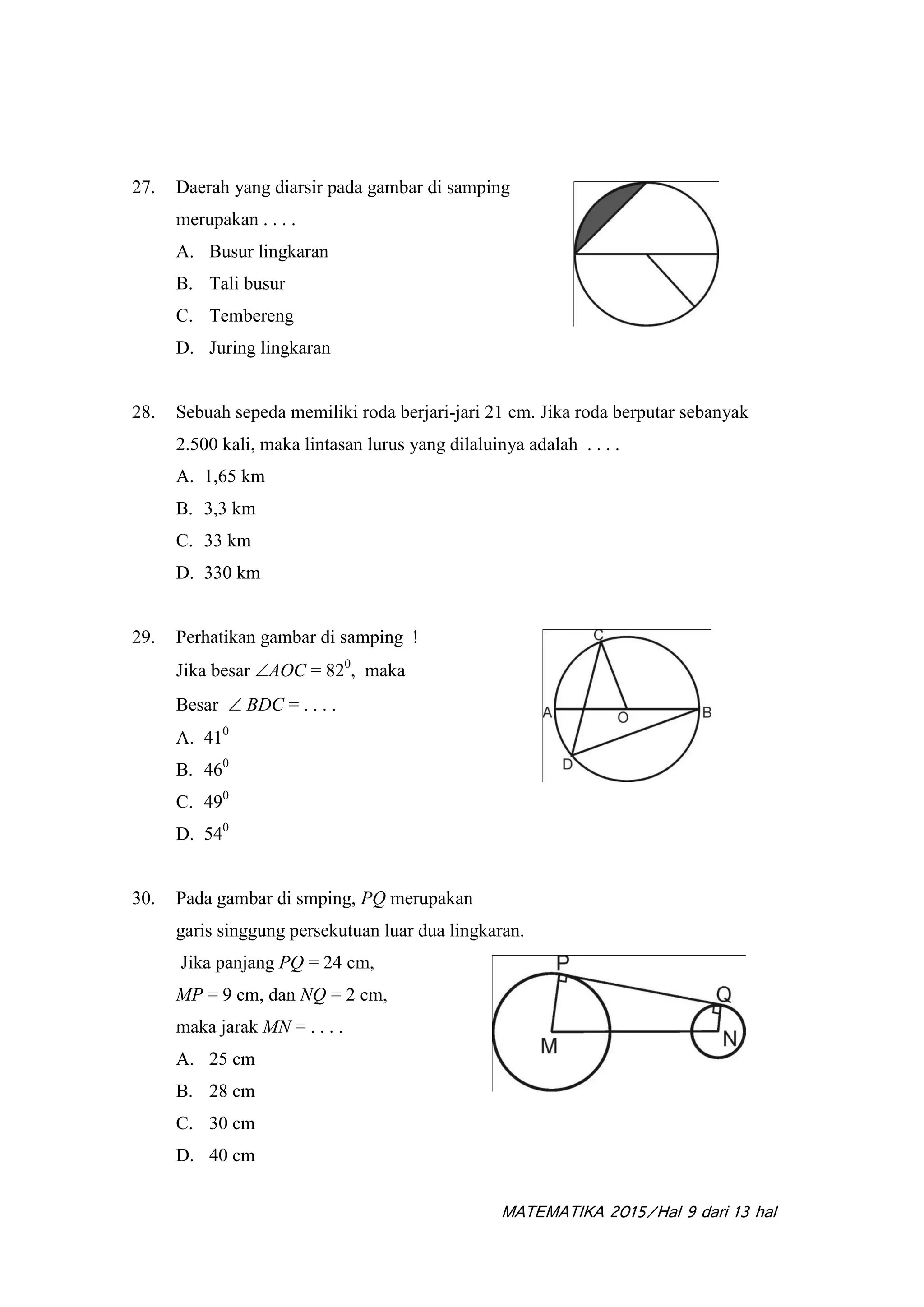 Soal utama | PDF