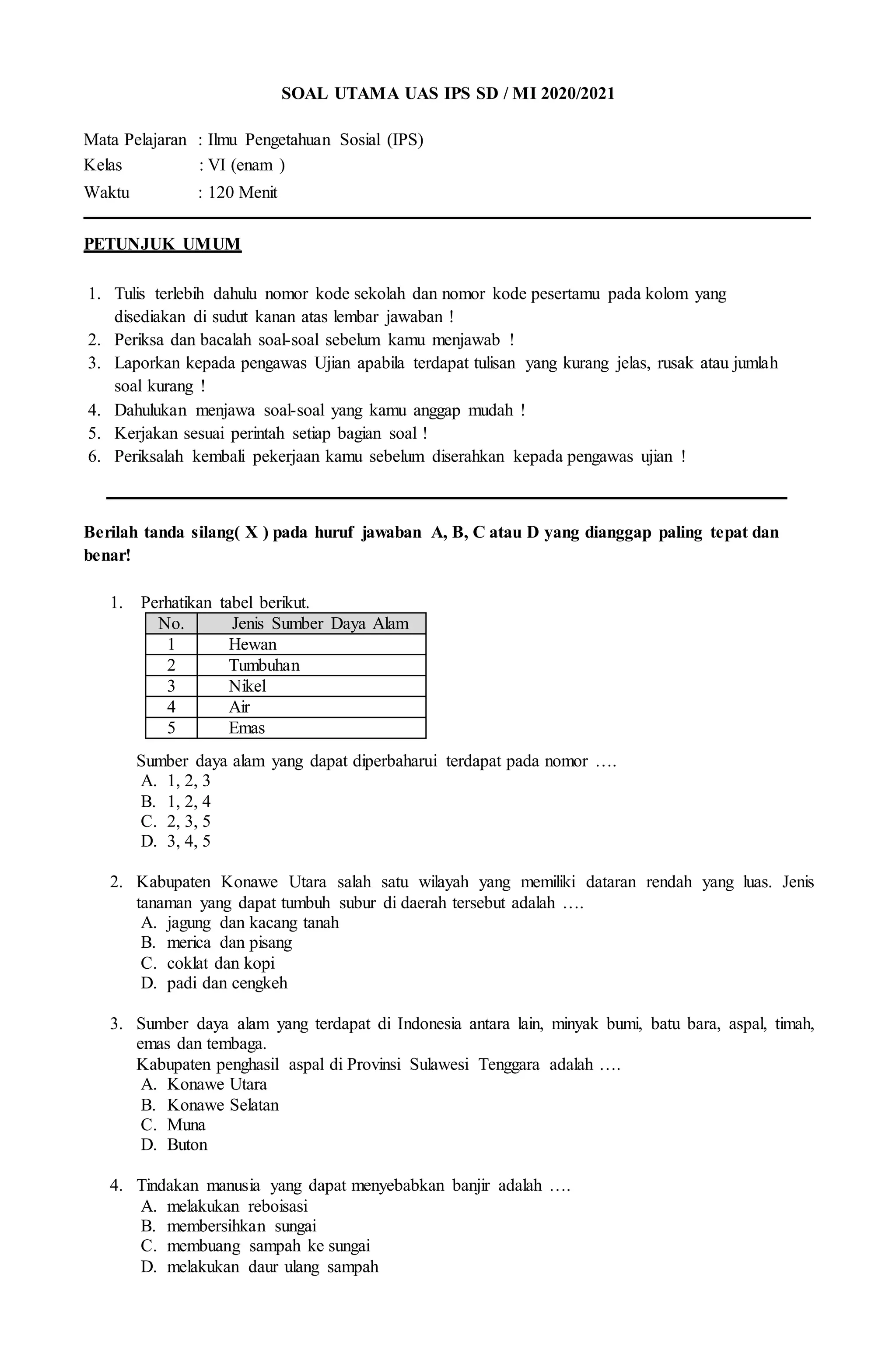 SOAL UTAMA IPS USBN 2021.docx