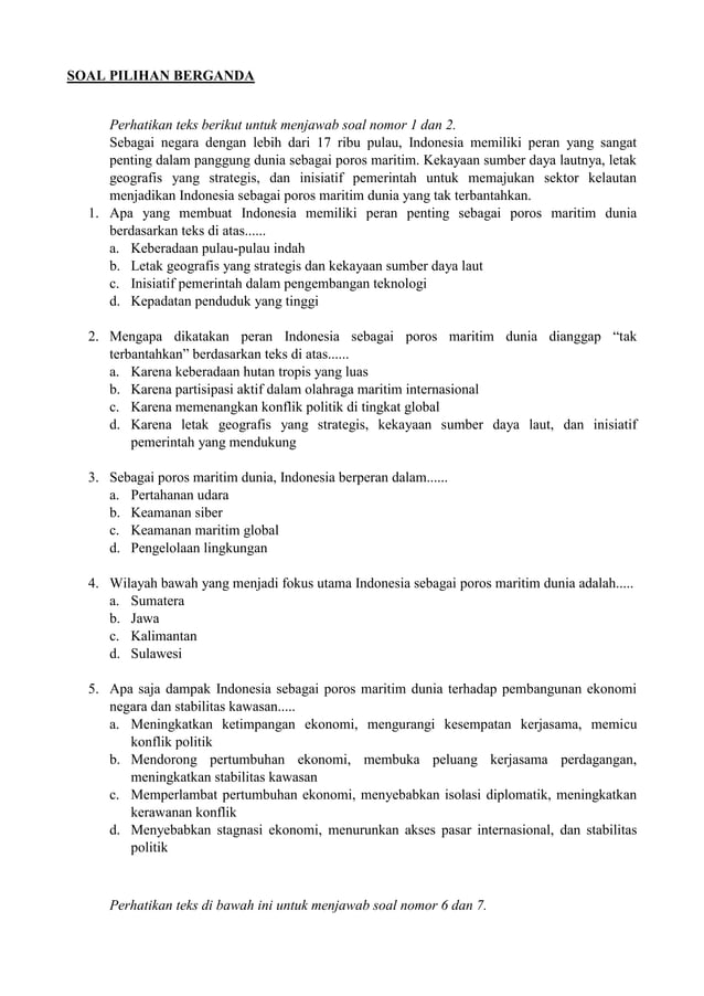 SOAL UTS GEOGRAFI KELAS XI.docx