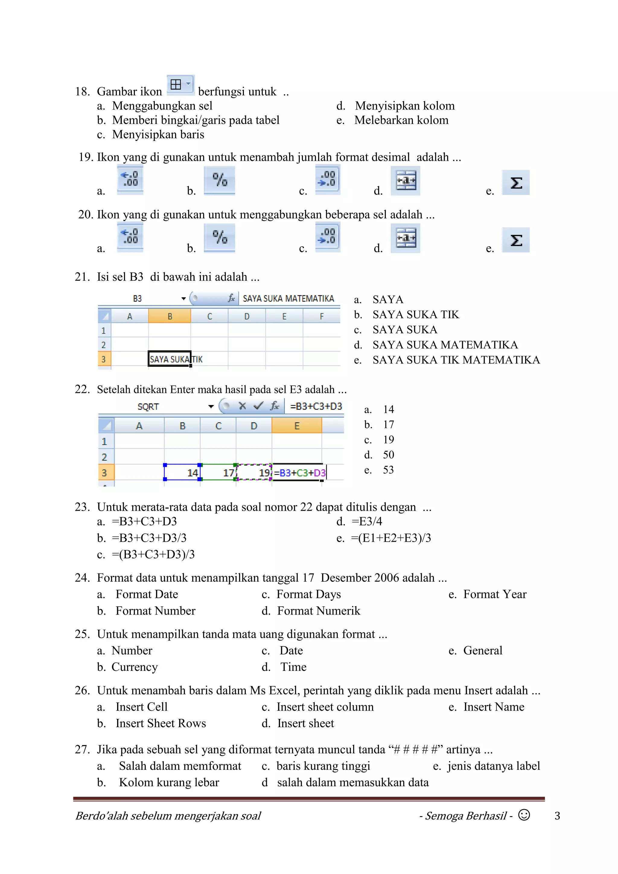 Soal uts tik xi genap | DOCX
