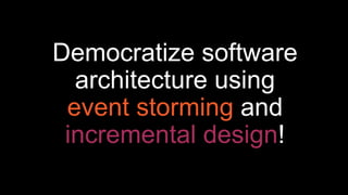 Microservices Using Event Storming | PPTX