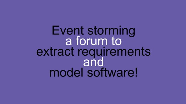 Microservices Using Event Storming | PPT