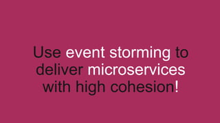 Microservices Using Event Storming | PPT
