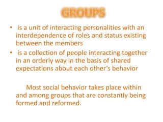 Chapter 3 - Social Structure | PPTX