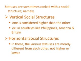 Chapter 3 - Social Structure | PPTX