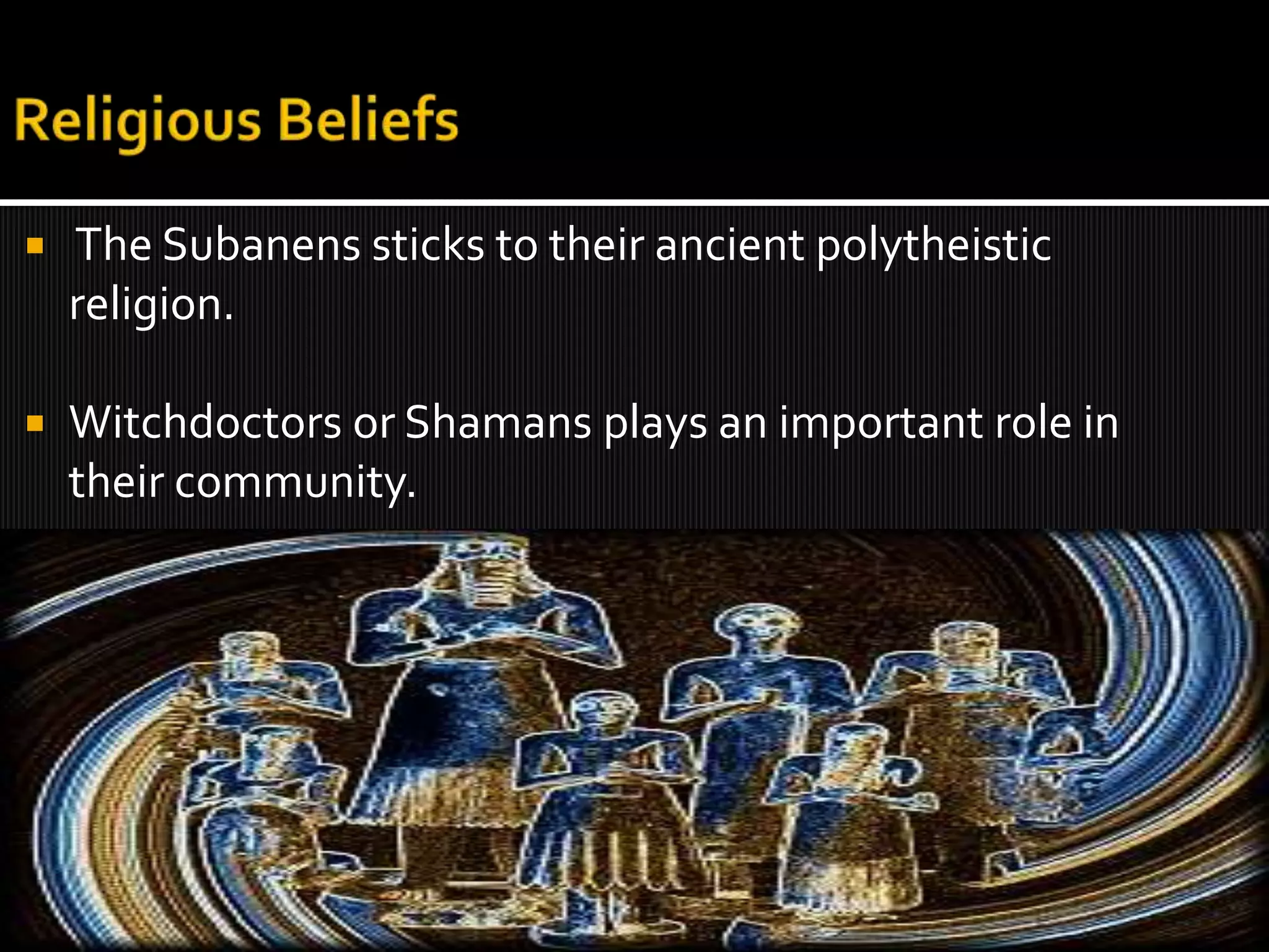 SoAn- The Subanens | PPTX