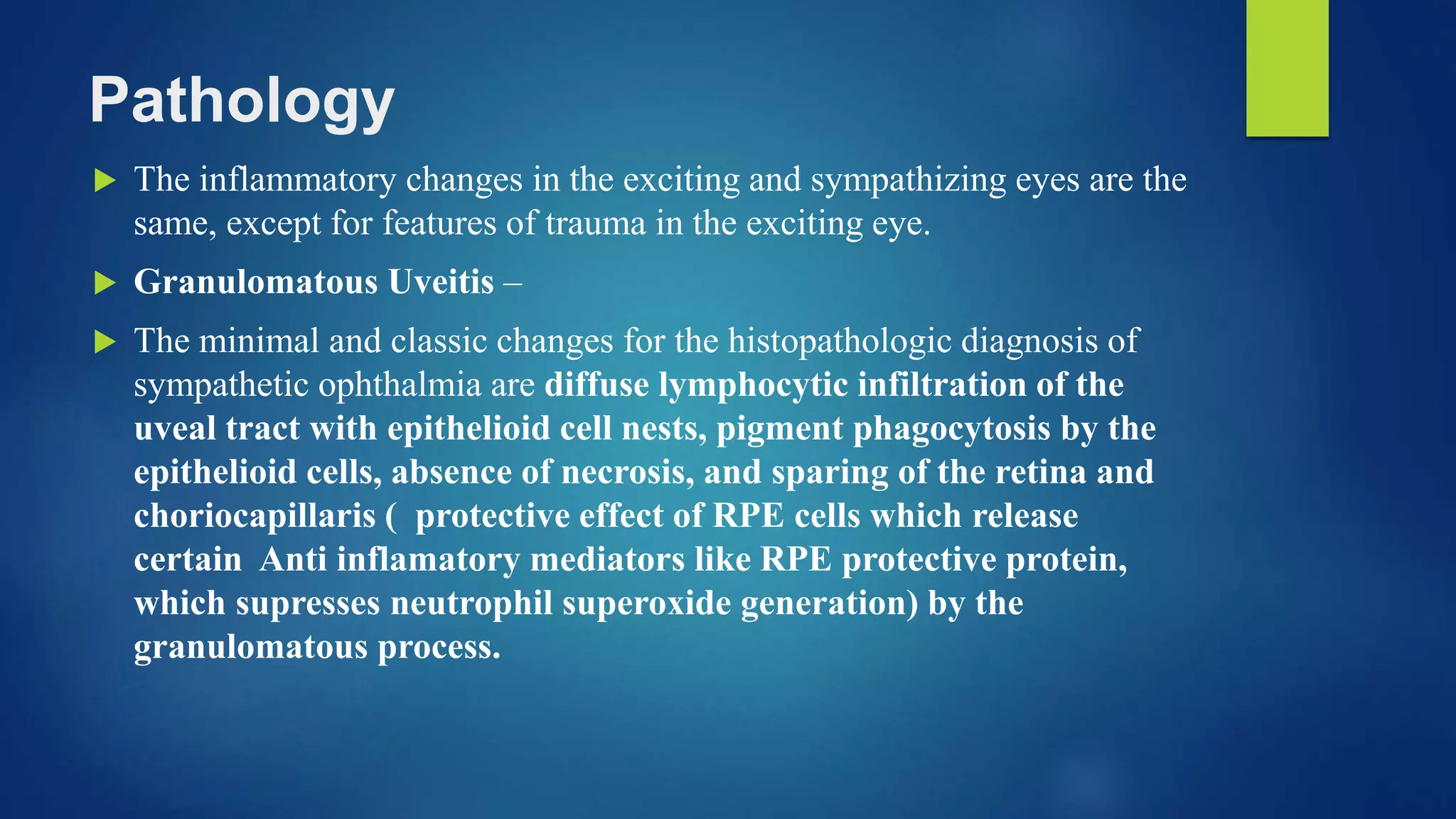 SYMPATHETIC OPHTHALMIA & VKH SYNDROME | PPTX
