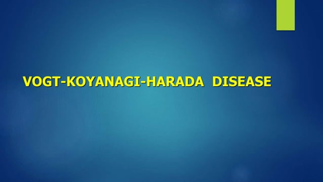 SYMPATHETIC OPHTHALMIA & VKH SYNDROME | PPTX | Eye and Vision ...