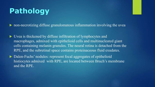 SYMPATHETIC OPHTHALMIA & VKH SYNDROME | PPTX | Eye and Vision ...