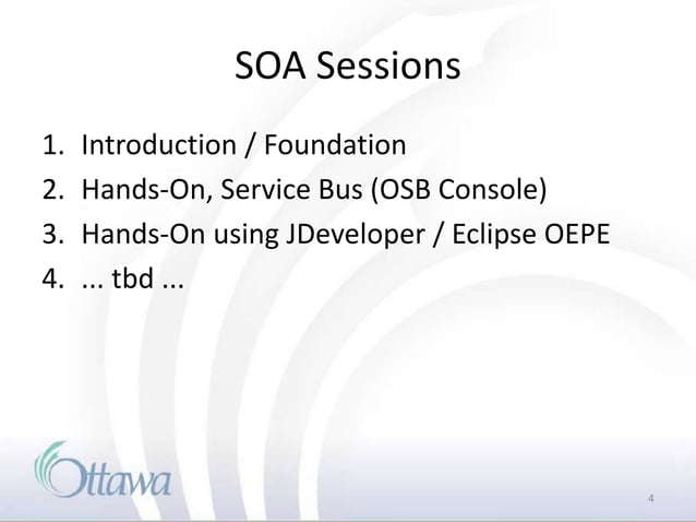 SOA OSB BPEL BPM Presentation | PPT