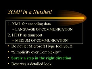 SOAP:Simple Object Access Protocol -XML-RPC | PPT
