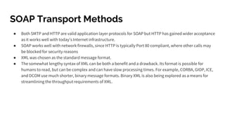 SOAP - Simple Object Access Protocol | PPTX