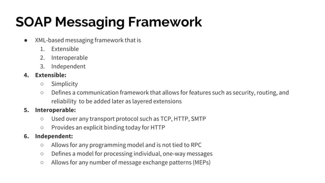 Soap Simple Object Access Protocol Ppt