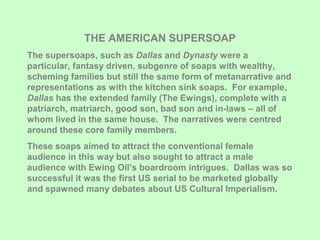 Broadcast Fiction: The Soap Opera | PPT